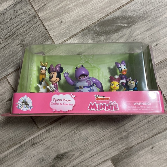 Disney | Toys | Disney Minnie Mouse Bowtoons 6 Pieces Figurine Play Set ...